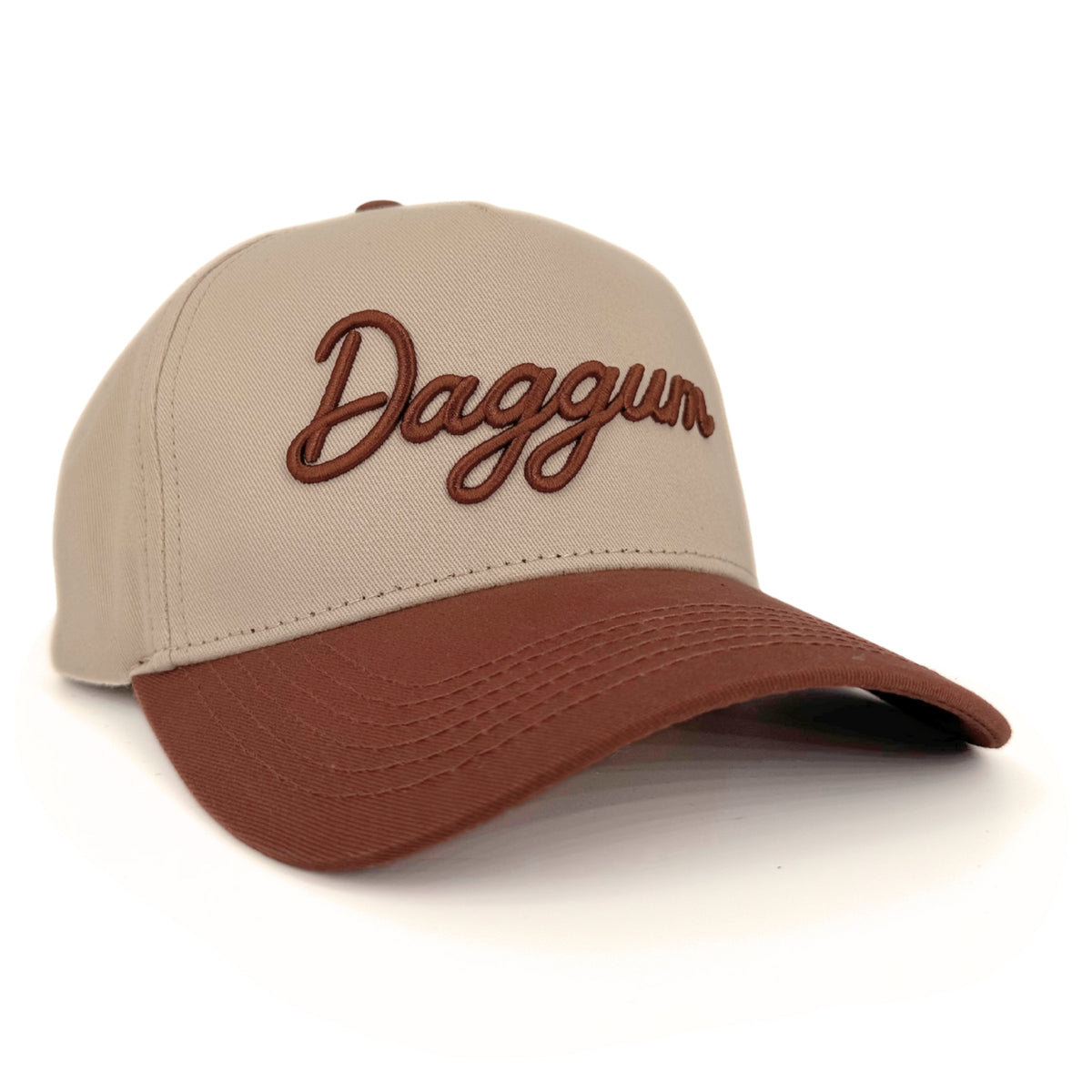 Daggum | Khaki & Brown | Cloth | Structured – Dirt Pile Creative