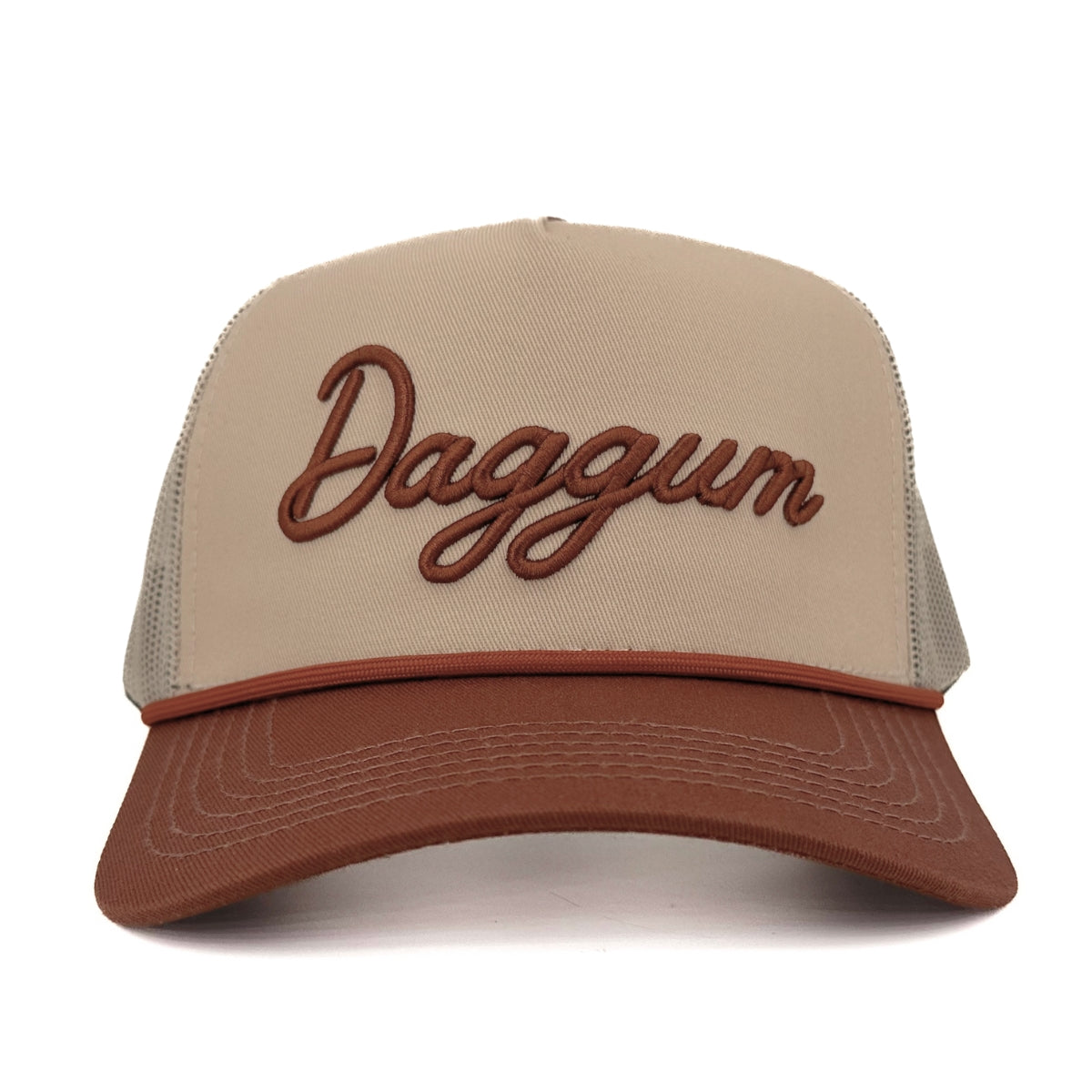 Daggum | Khaki & Brown | Mesh – Dirt Pile Creative